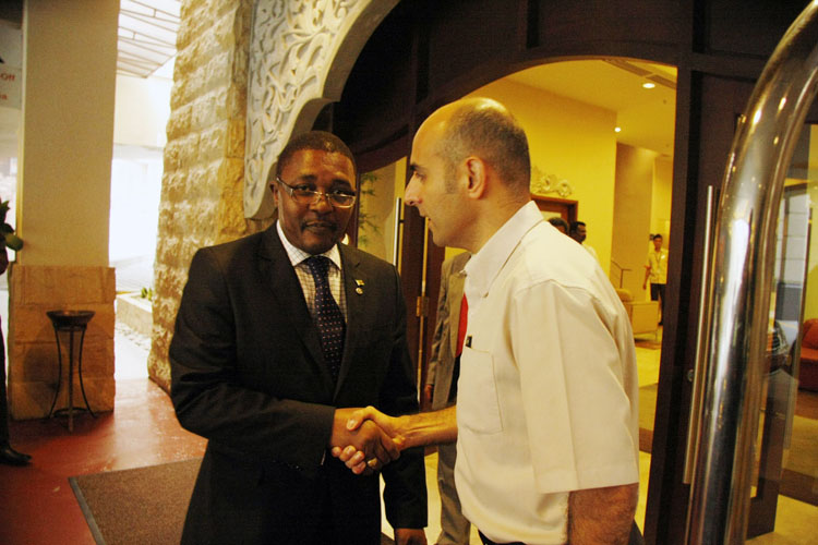 Pleasant Visit by Hon. Eng. W. Mzembi, Minister of Tourism ...