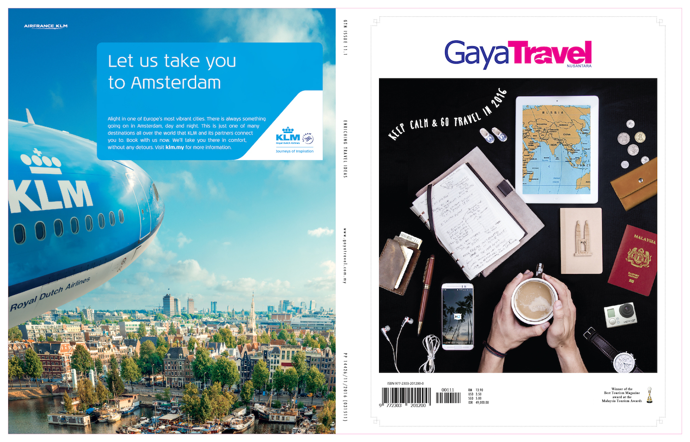Back Cover Travel Magazine
