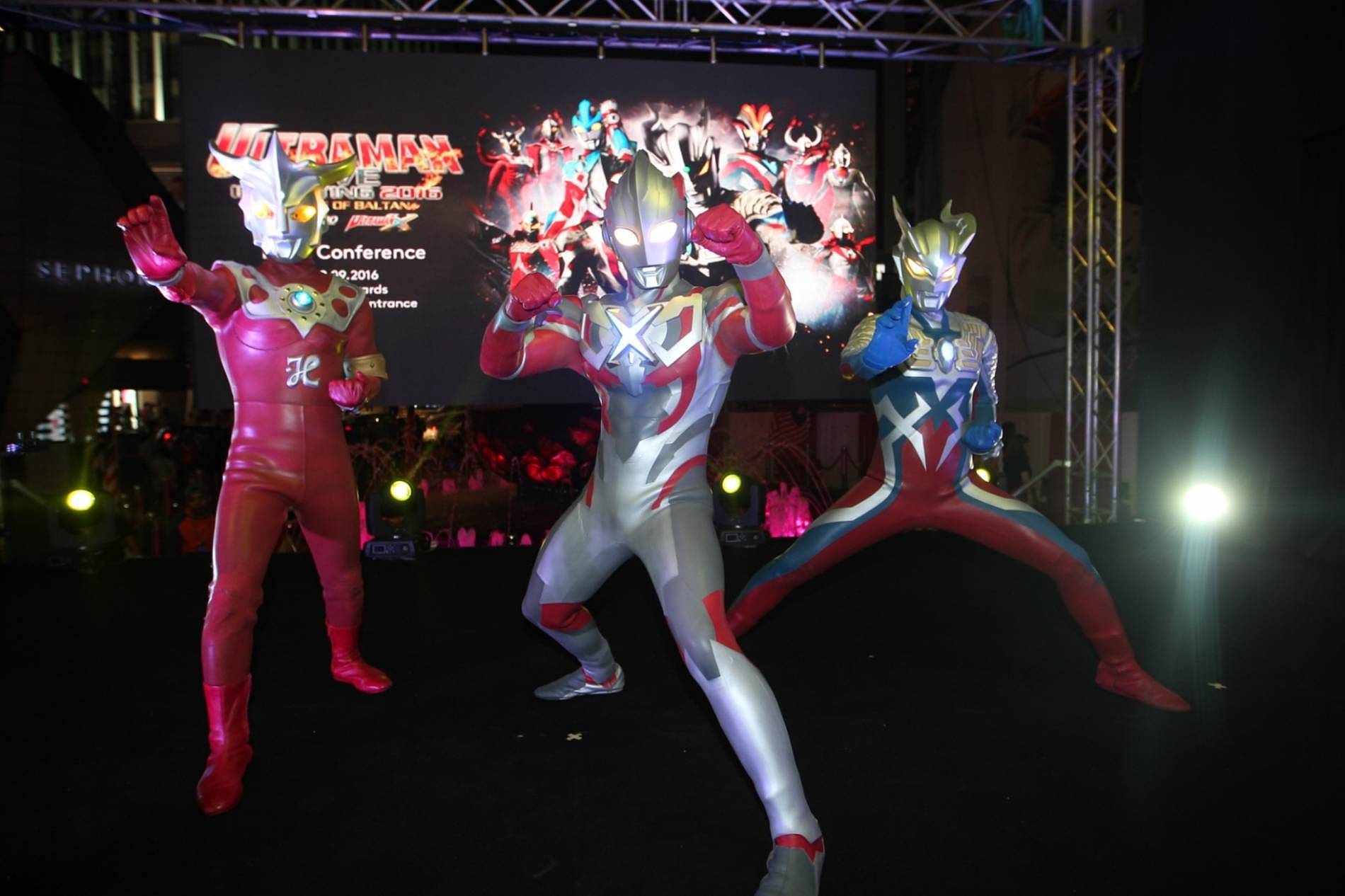 Ultraman meet fans at Pavilion KL Ultraman Live in Genting 2016 from 5 ...