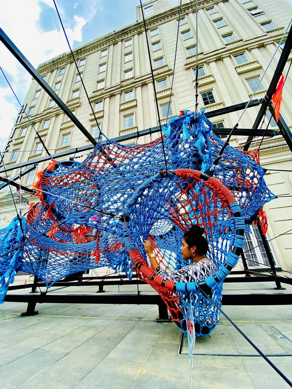 Two Malaysian Women Artists Turned Ancient Fibre Art Into a Giant ...