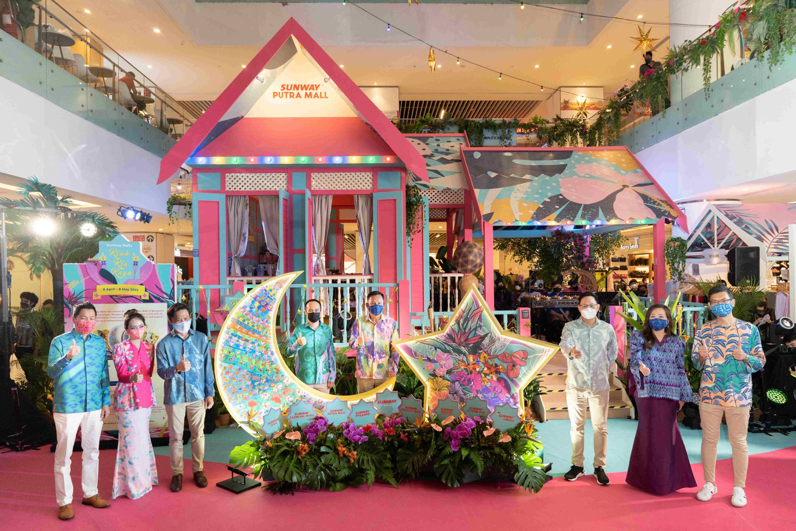 Sunway Malls Collaborates with Local Artists This Raya - Gaya Travel ...